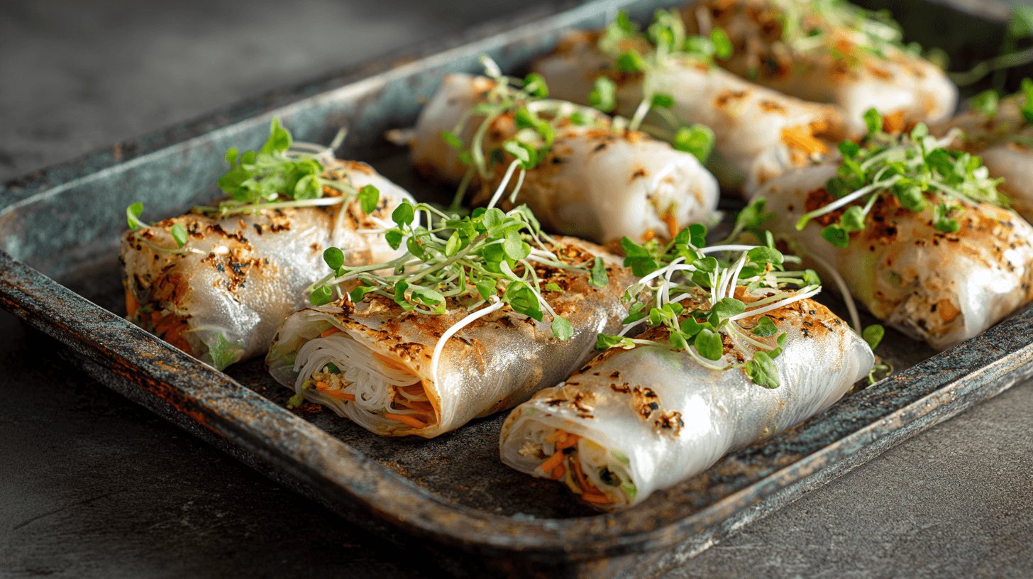 15-Minute Air Fryer Rice Paper Noodle Rolls (Crispy & Easy) - The World ...