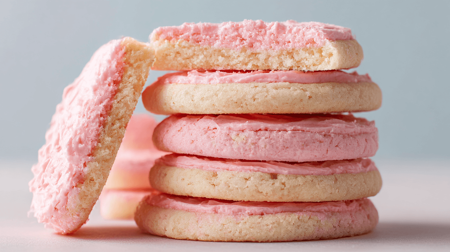 The Best Crumbl Pink Chilled Sugar Cookie Recipe (Soft, Pretty ...